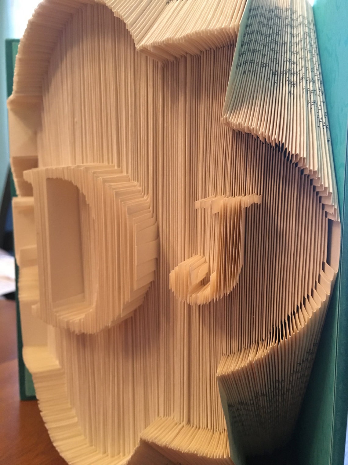 Monogram Book Folding - Etsy