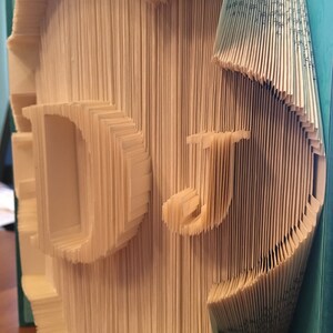 Monogram Book Folding - Etsy