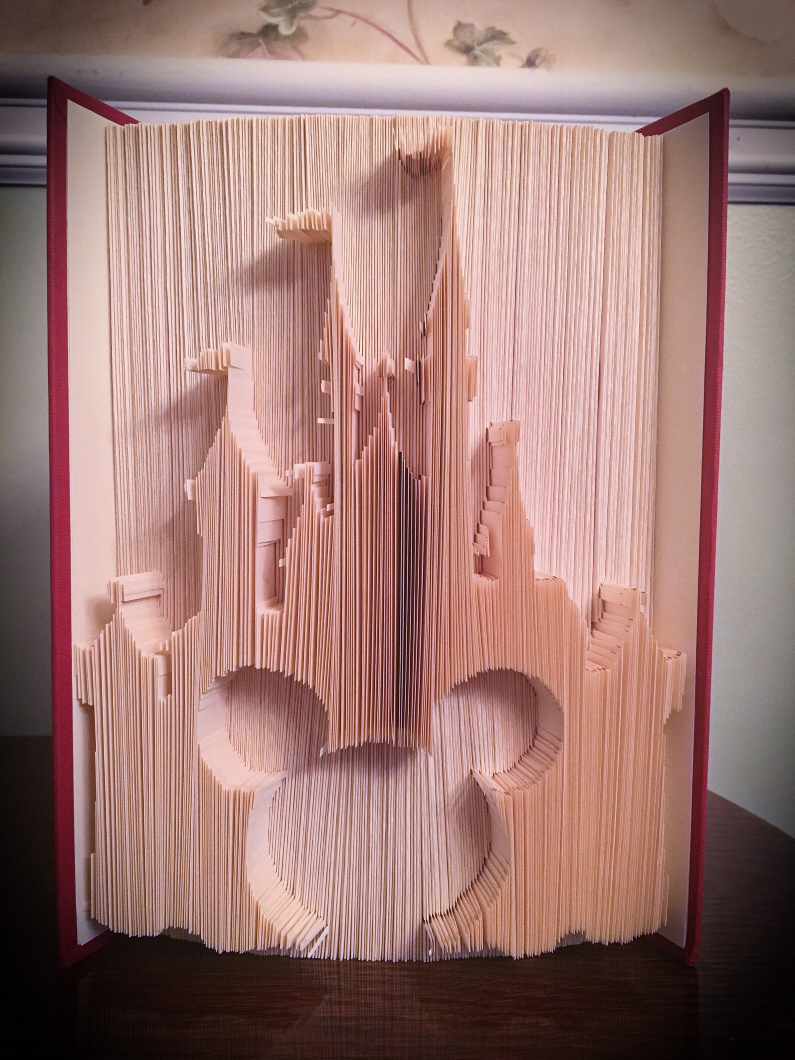 Disney Castle Book Folding Custom Name | Etsy