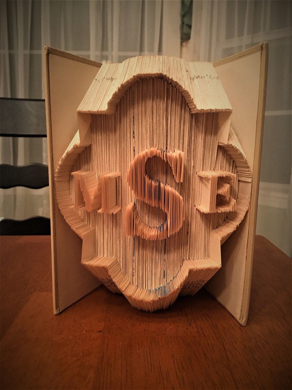 Monogram Book Folding - Etsy