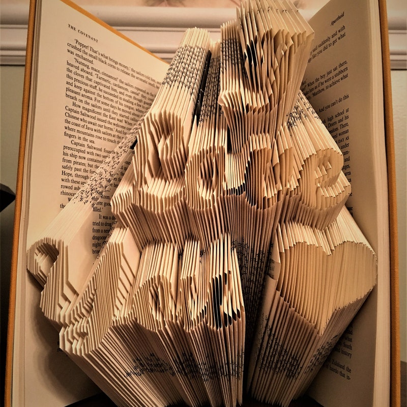Book Folding Vases - Etsy