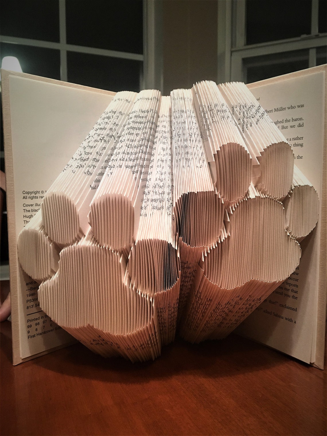 Paw Prints Book Folding - Etsy