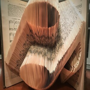 Musical Book Folding - Music Notes - Etsy