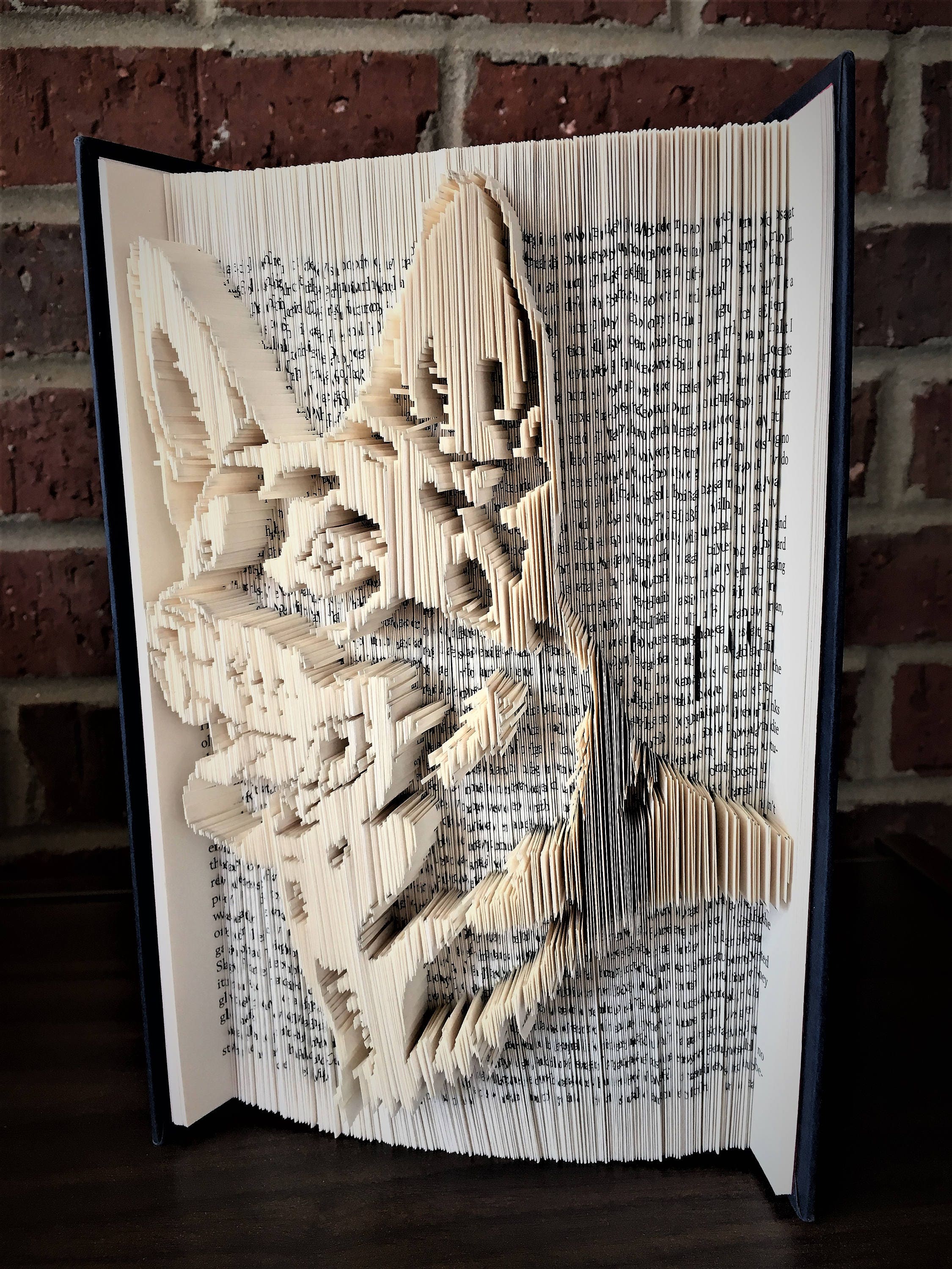 German Shepard/belgian Malnois Book Folding | Etsy