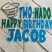 Two-nado Birthday , Any Age and Name Cake Topper, Twonado Birthday ...