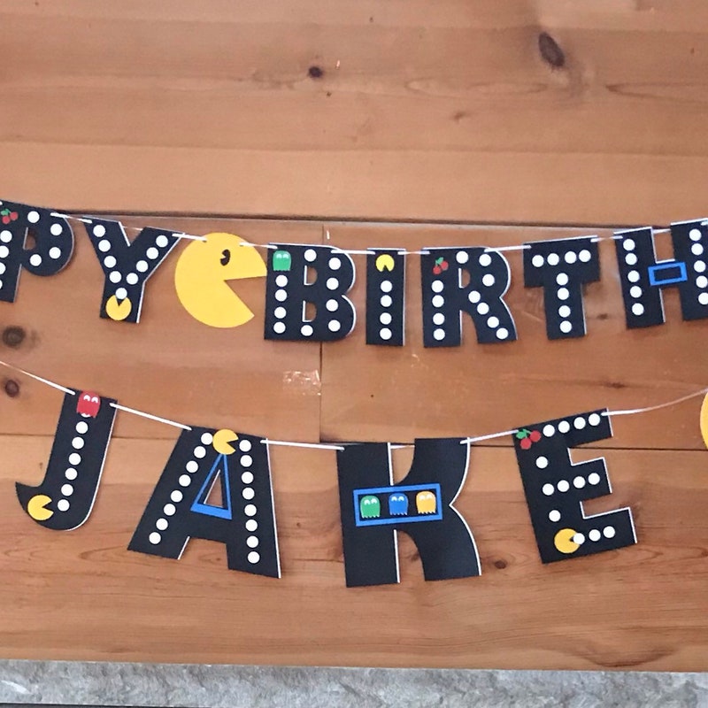 Pacman Decorations - Etsy