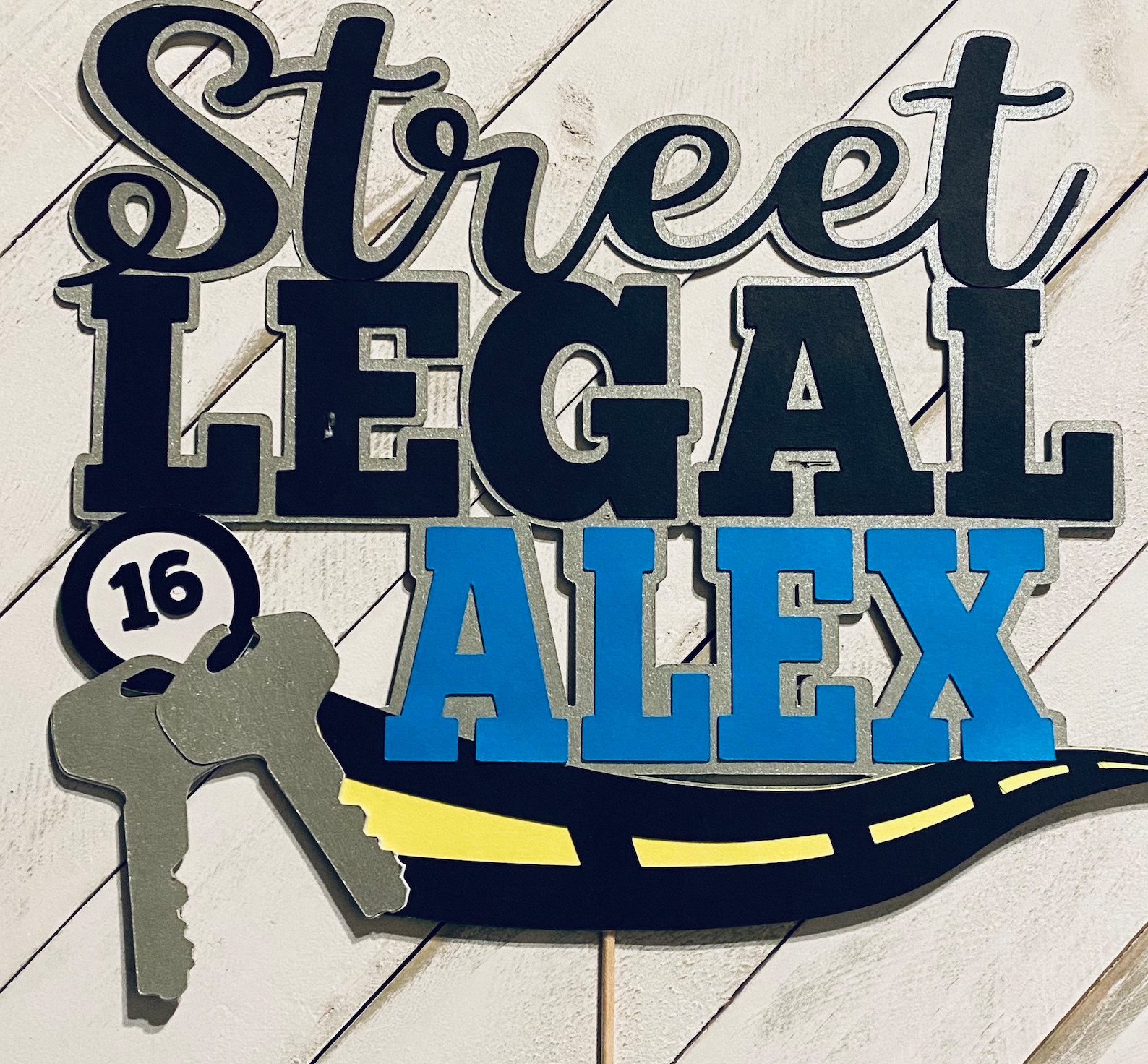 Driver License Birthday Cake Topper,cake Topper,new Driver Birthday ...