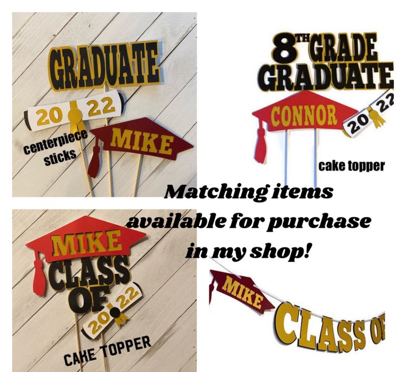 8th Grade Graduation 8th Graduation Banner Graduation - Etsy