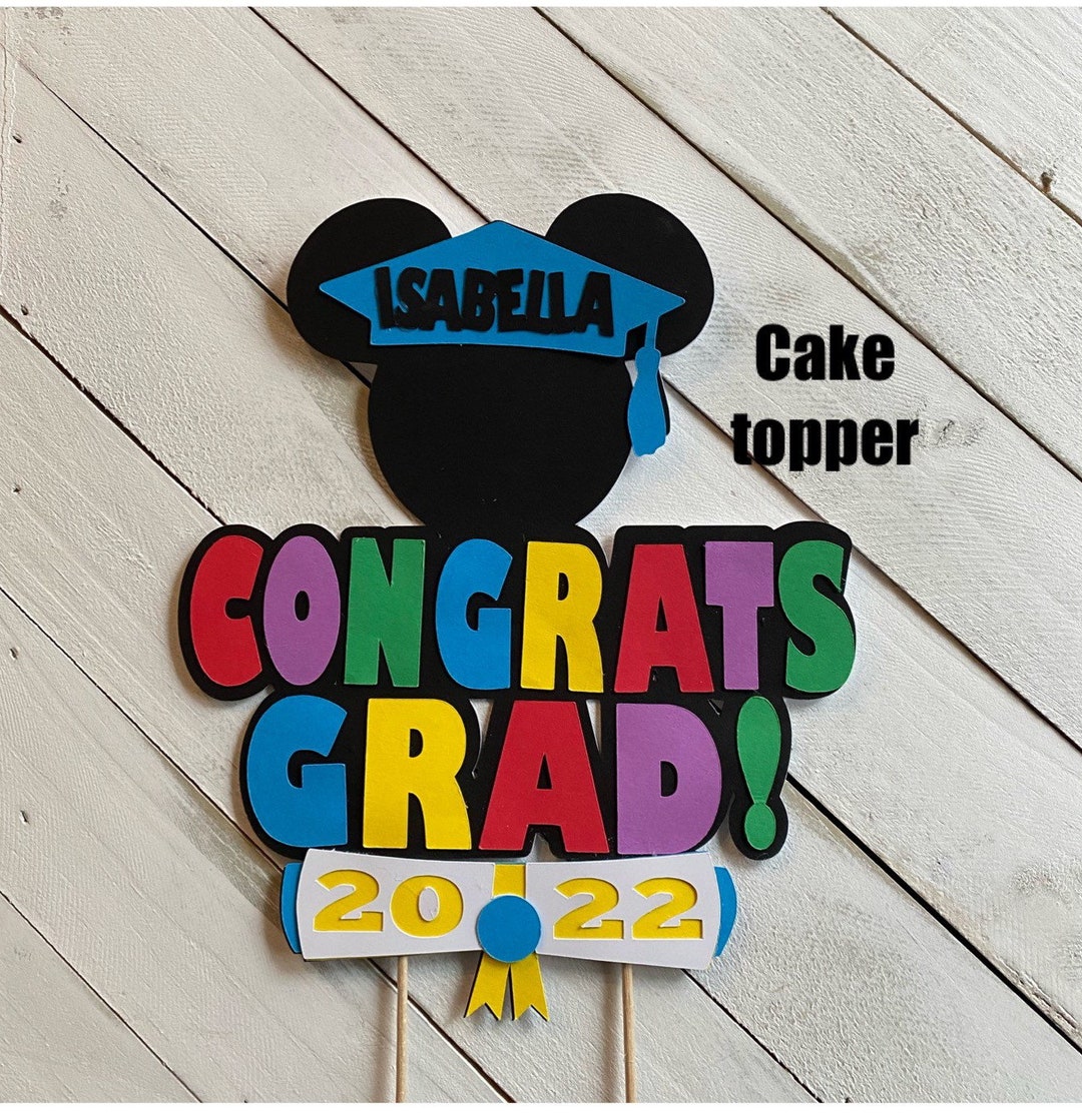 Graduation Cake Topper, Graduation 2022 , Kindergarten Grad Cake Topper ...