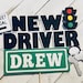Any Name and Age Driver License Centerpiece ,16th Birthday ,new Driver ...