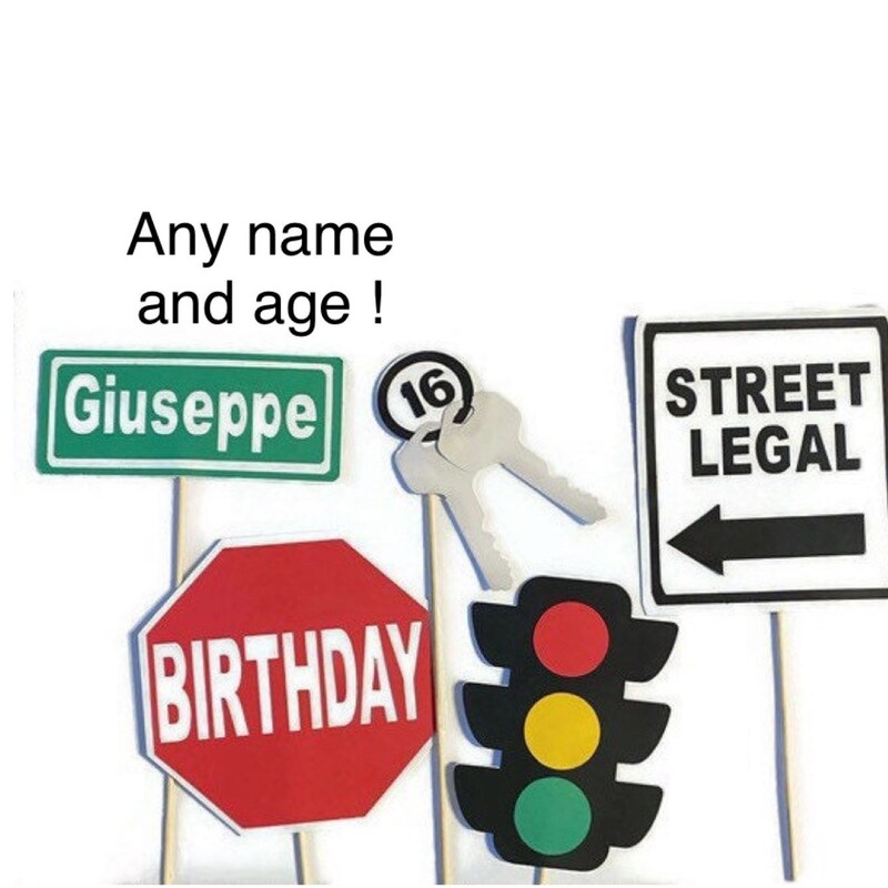 Road Sign Party - Etsy