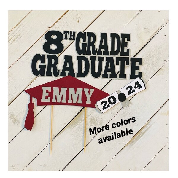 Graduation Cake Topper - Etsy