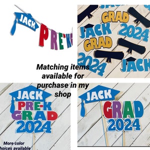 Pre K Graduation , Pre-k Grad Banner , Preschool Banner, Kindergarten ...