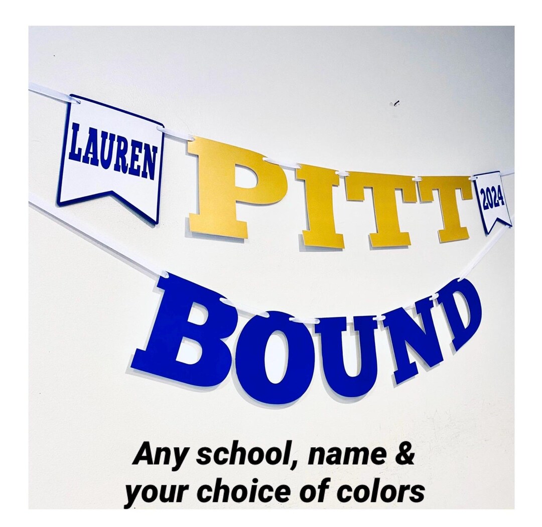 College Bound Banner , College Bound Decorations , University Bound ...