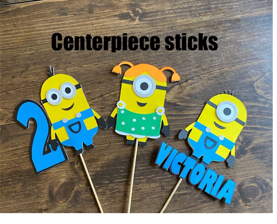 Birthday Centerpiece Stick ,birthday Centerpiece - Etsy