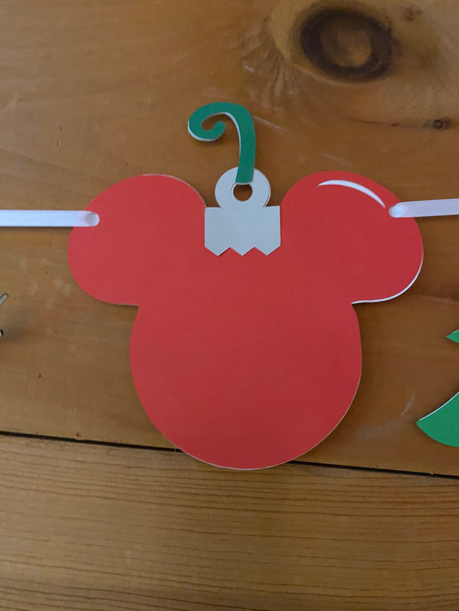 Mickey Mouse Christmas Banner Mickey Mouse Banner Mickey - Etsy