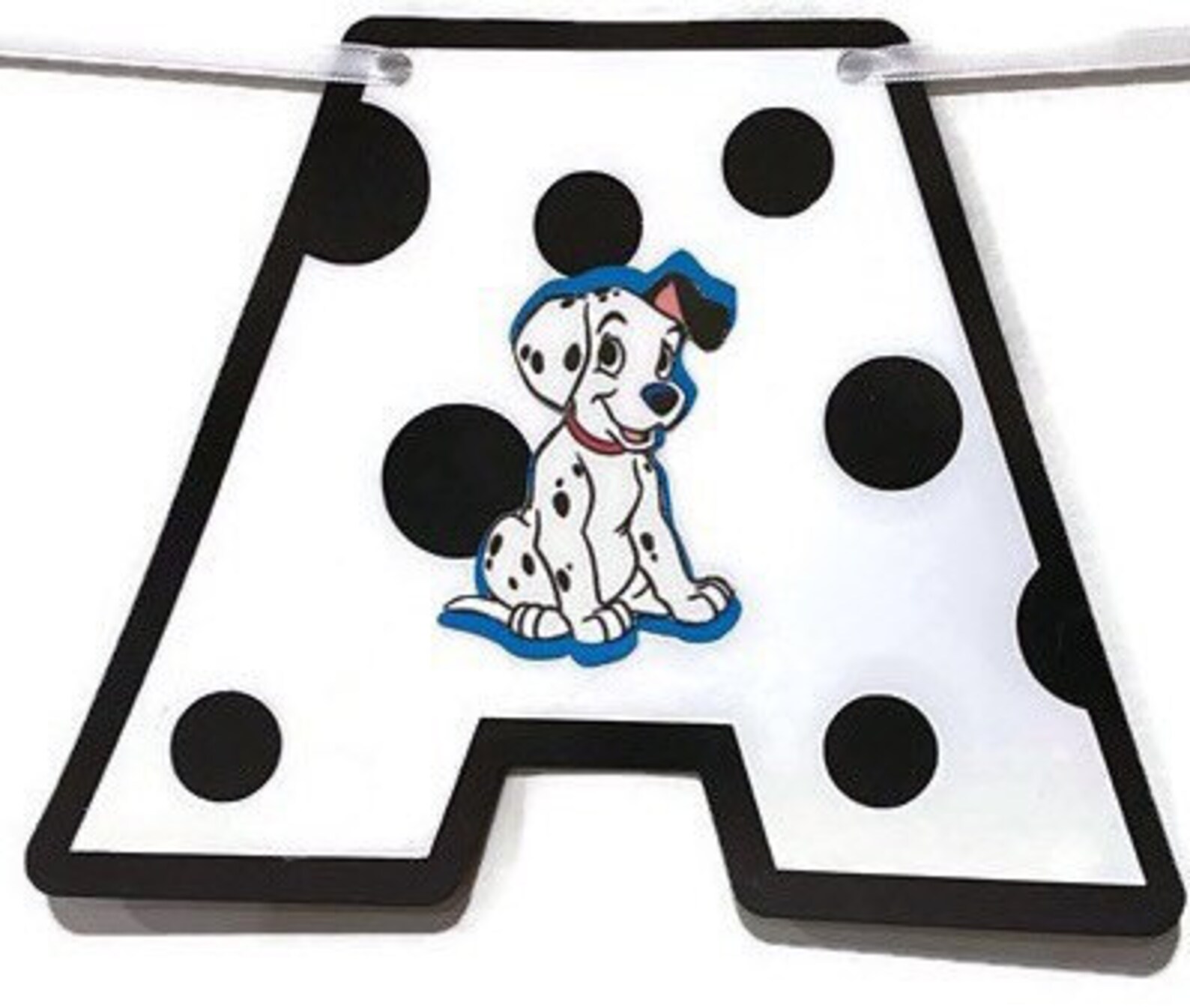 Birthday Banner Puppy Banner Dalmatian Banner Dalmatian - Etsy