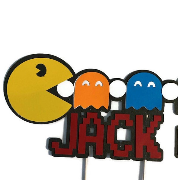 Party Supplies Party Décor 80s arcade birthday cake topper arcade ...
