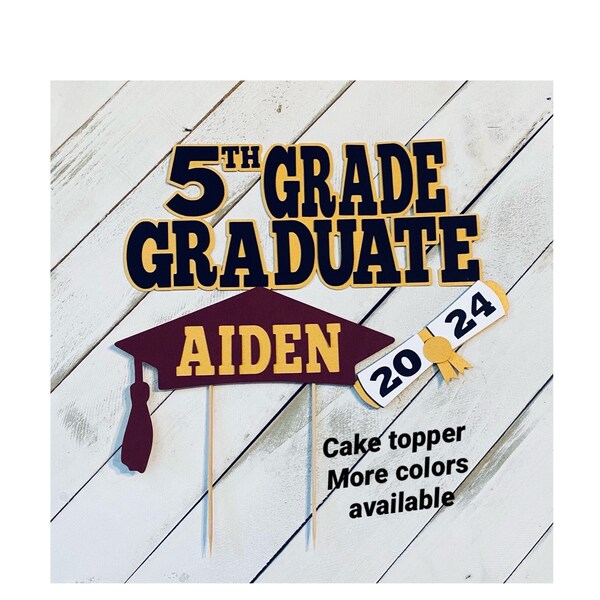 5th Grade Sign - Etsy