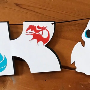 Toothless Birthday Banner, Night Fury Birthday Banner, Dragon Birthday ...