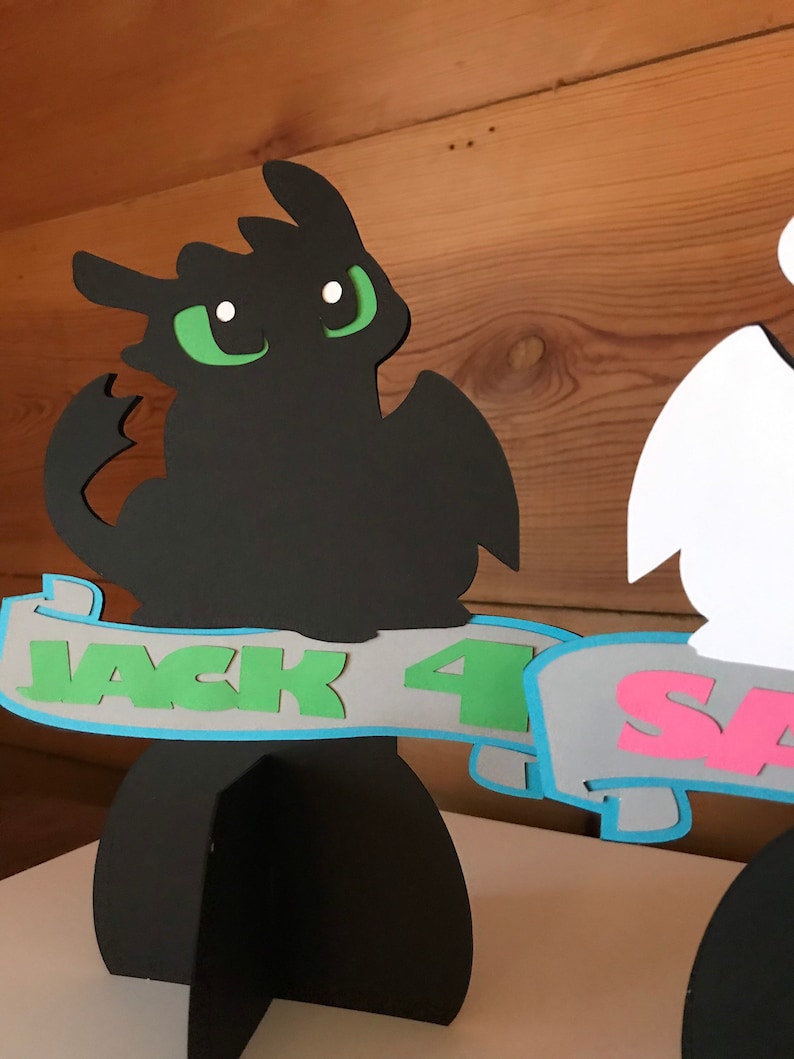 Birthday Centerpiece Dragon Birthday Decoration Dragon - Etsy