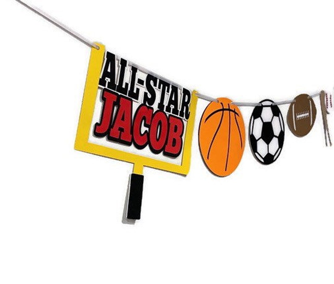 Sports Birthday Banner,sports Birthday - Etsy