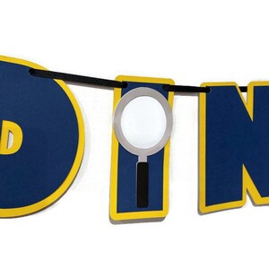 Detective Birthday Banner, Secret Agent Birthday Banner , Spy Banner - Etsy