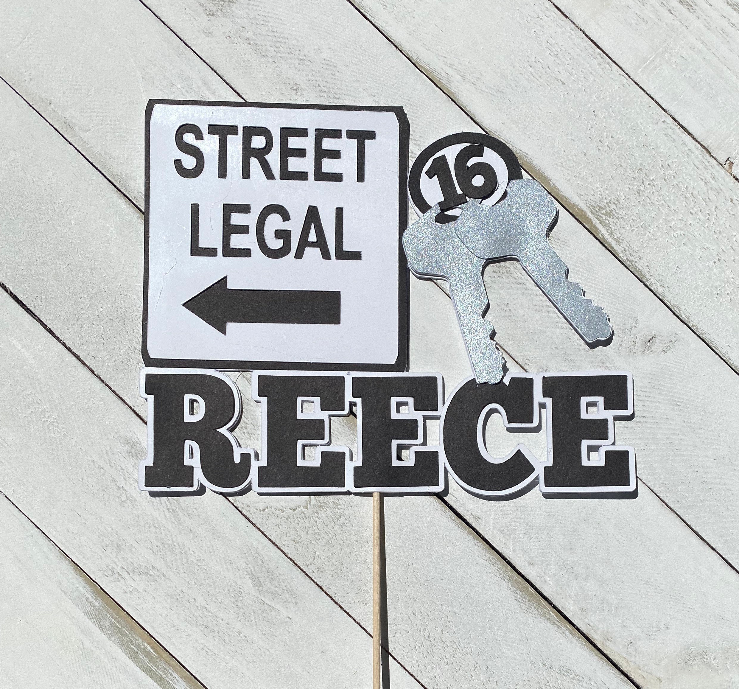 Driver License Birthday Cake Toppercake Toppernew Driver - Etsy