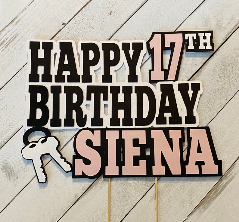 Driver License Birthday Cake Toppercake Toppernew Driver - Etsy