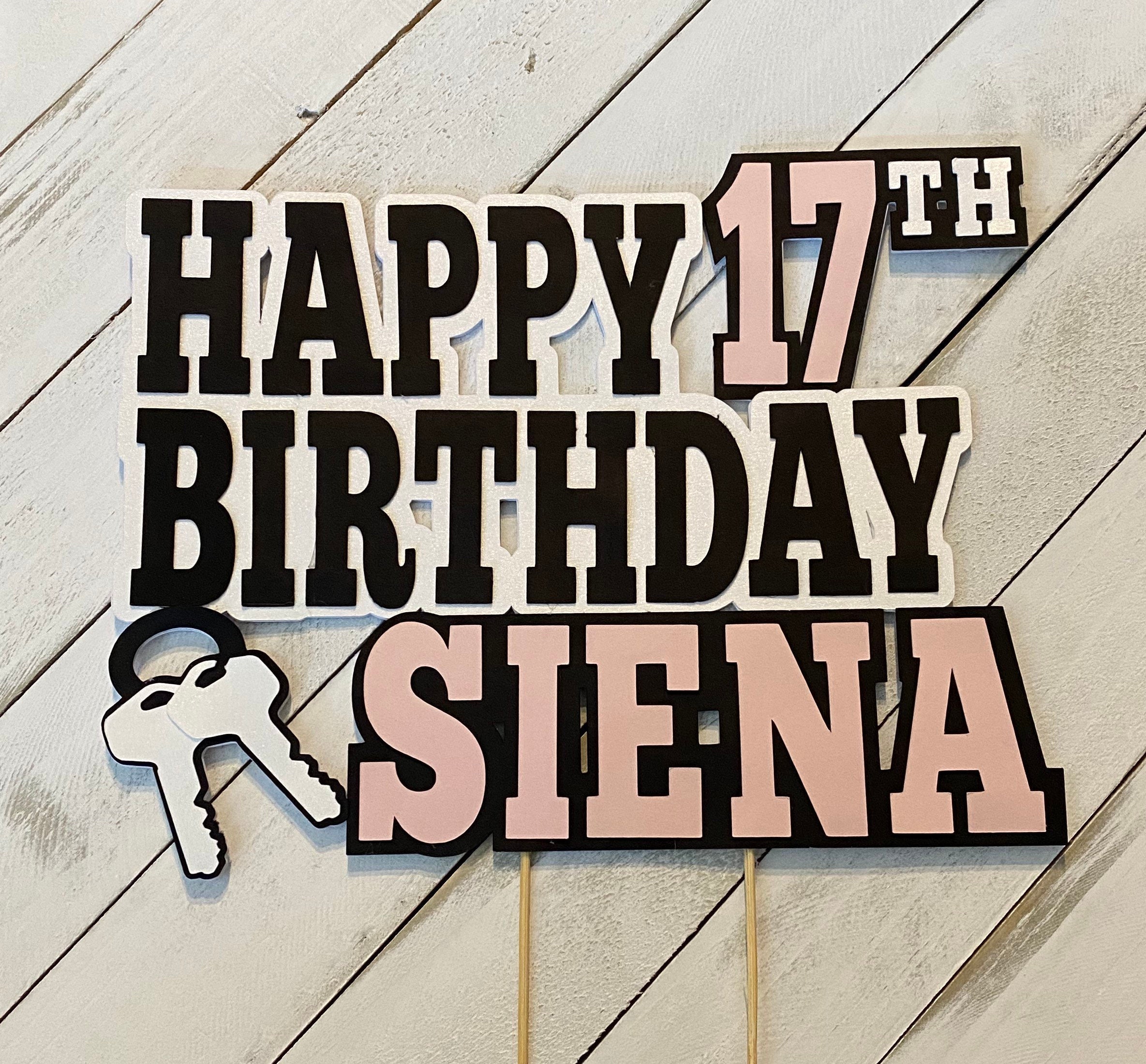 Driver License Birthday Cake Toppercake Toppernew Driver - Etsy