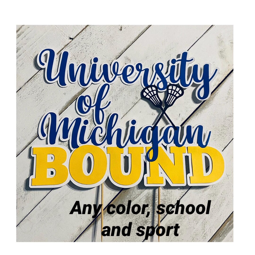 College Bound Cake Topper , College Bound , College Photo Props ...