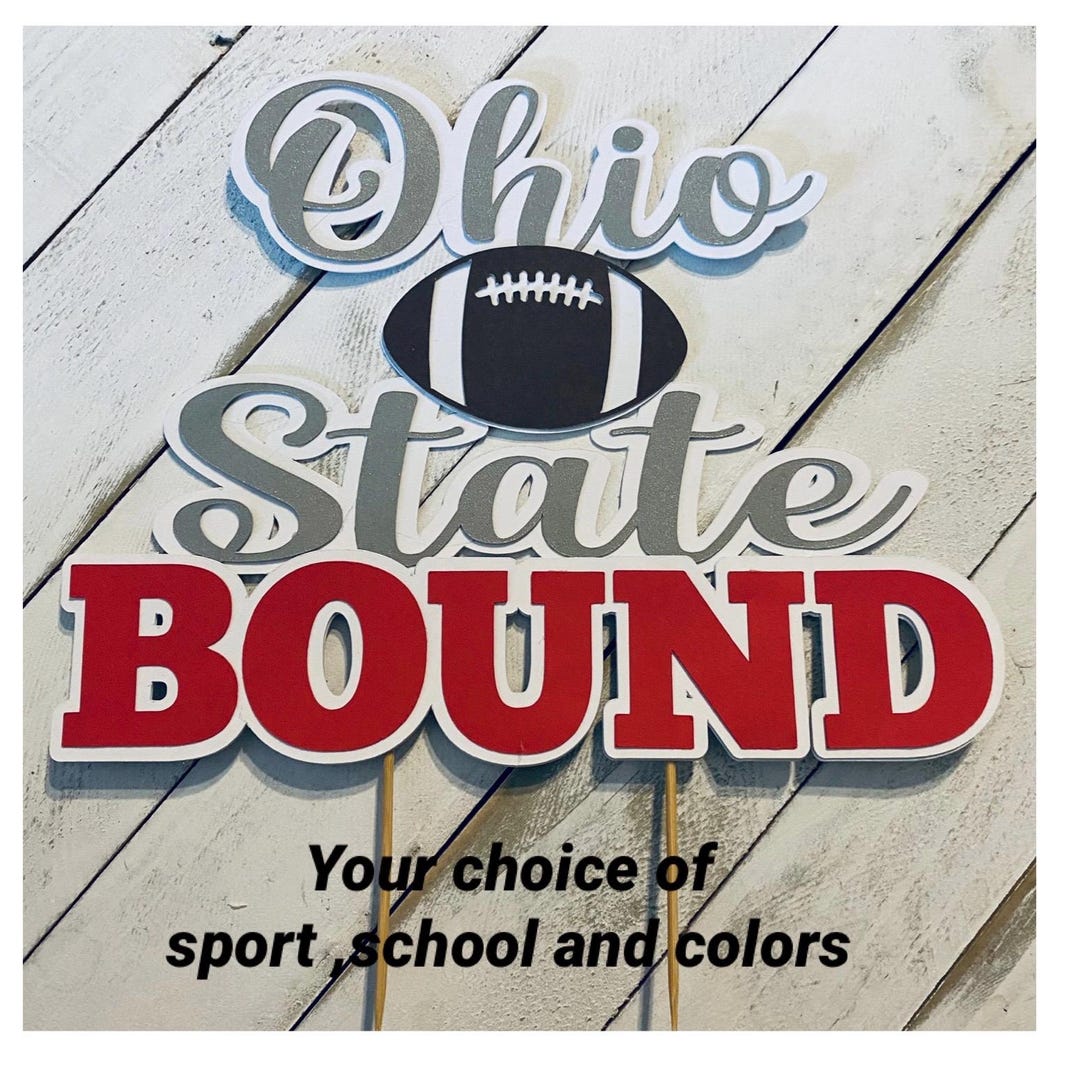 College Bound Cake Topper , College Bound , College Photo Props ...