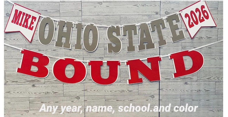 College Bound Banner , College Bound Decorations,college Acceptance ...