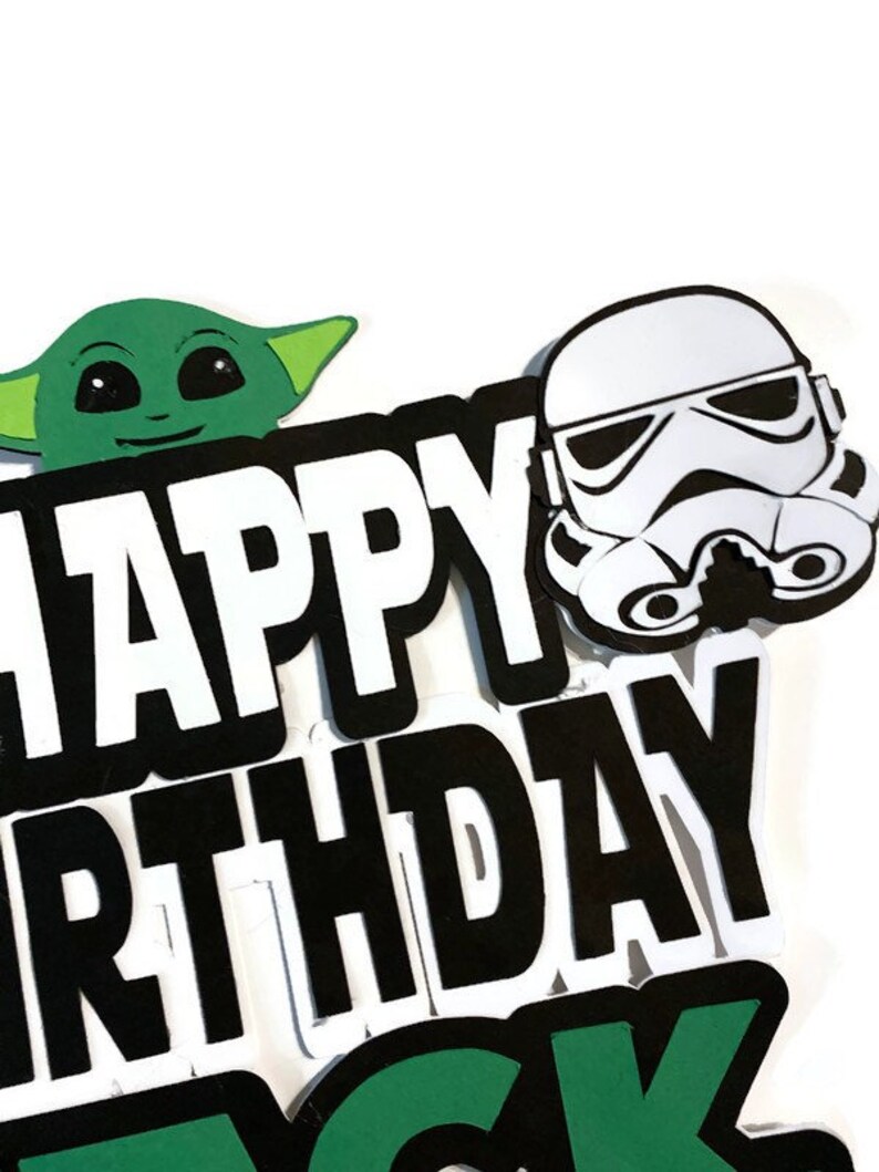 Birthday Cake Topper - Etsy