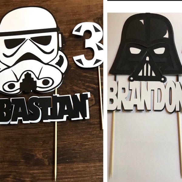 Starwars Cake Topper - Etsy