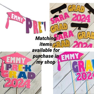 Pre K Graduation , Pre-k Grad Banner , Preschool Banner, Kindergarten ...