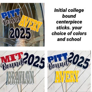 College Bound, College Bound Centerpiece, College Photo Props ...