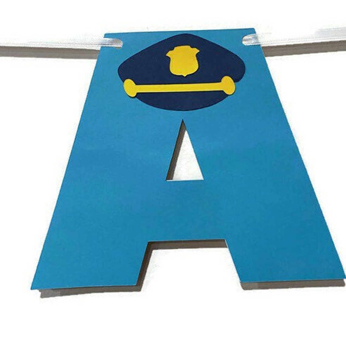 Police Birthday Banner , Police Man Birthday Banner , Police Birthday ...
