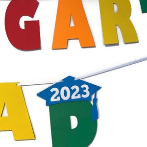 Kindergarten Graduation Banner Kindergarten Graduation - Etsy