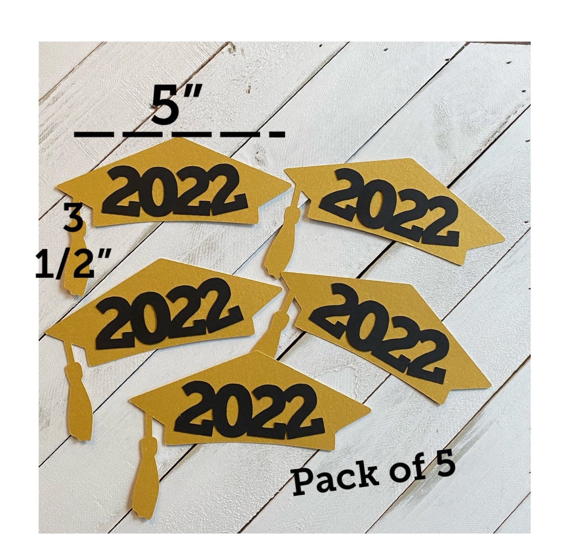 Graduation 2022 Cut Outs Pack of 5 Graduation Cut Outs | Etsy
