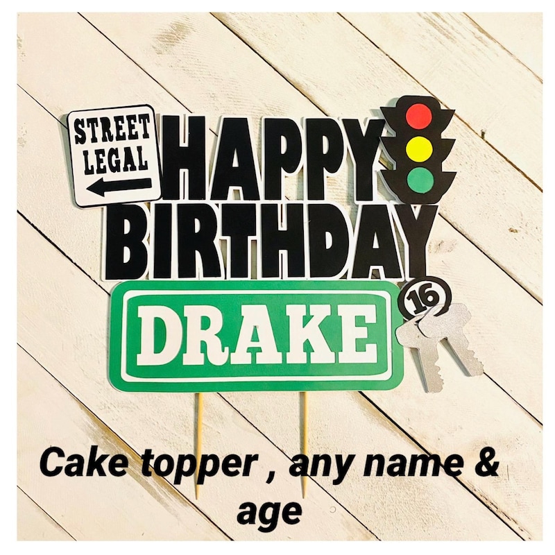 Drivers License Cake - Etsy