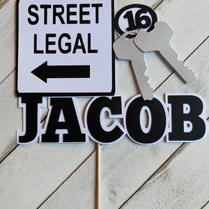 Driver License Birthday Cake Topper,cake Topper,new Driver Birthday ...