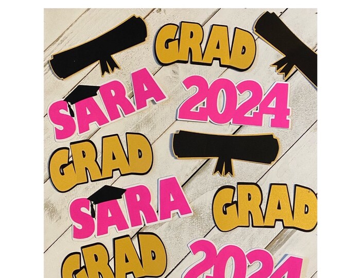 Class of 2024 Graduation Tags, 2024 Mason Jar Tags, Graduation ...