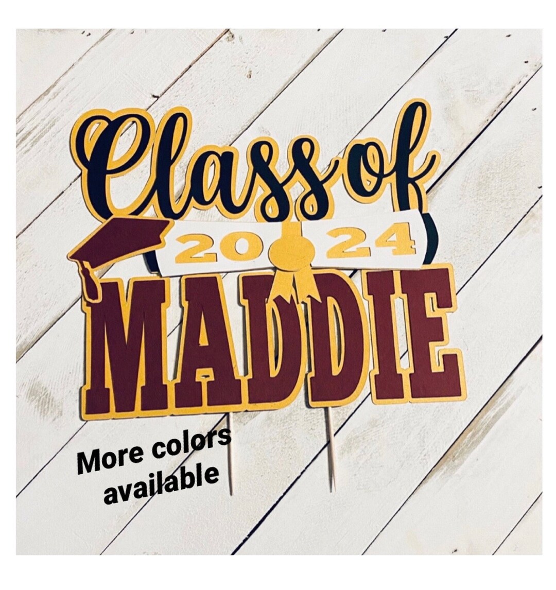 Graduation Cake Topper , College Graduation Cake Topper, Graduation ...
