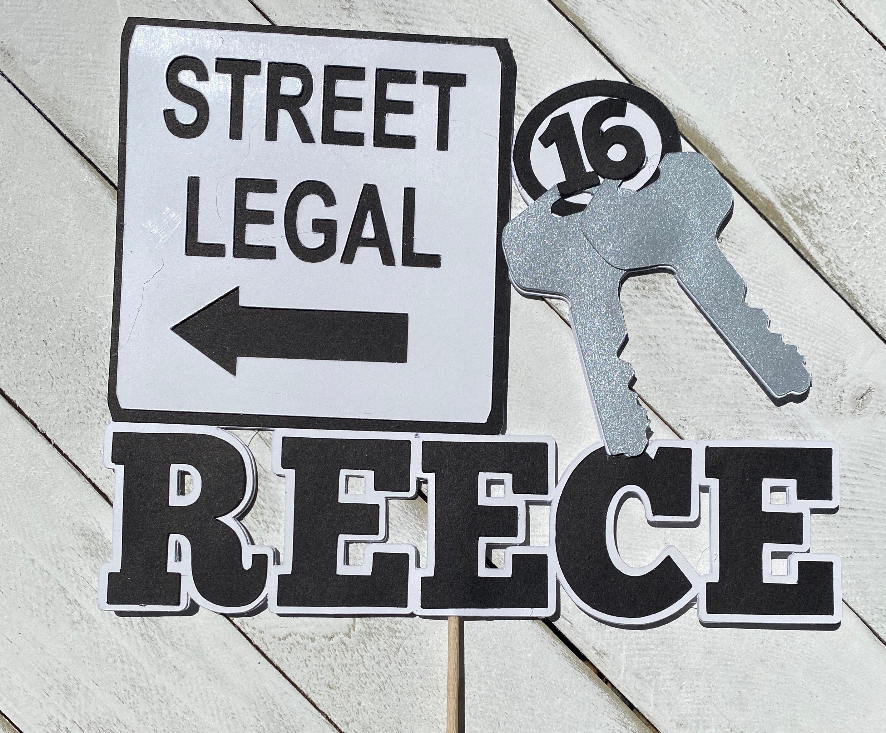 Driver License Birthday Cake Toppercake Toppernew Driver - Etsy