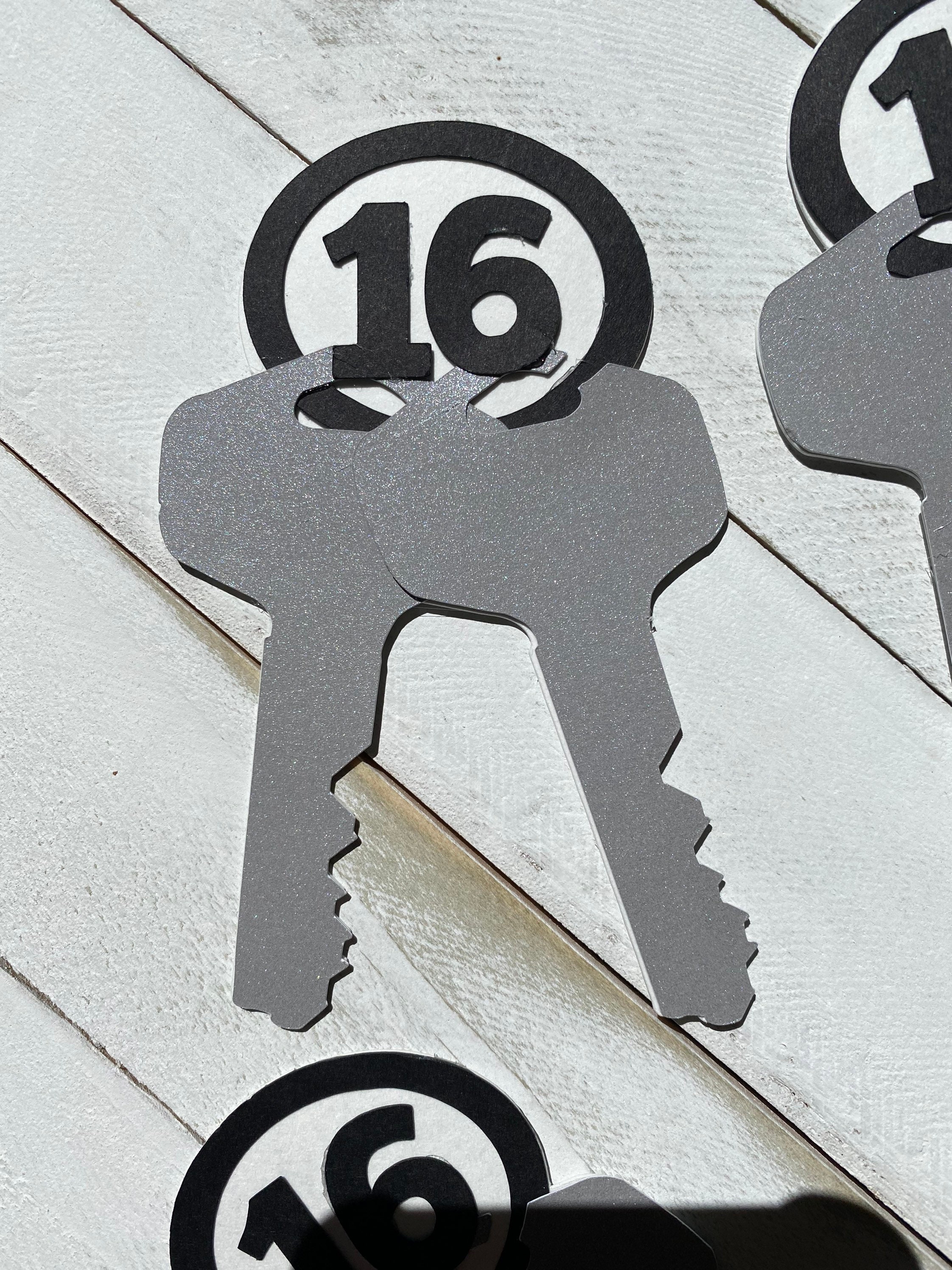 Any Age Driver Keys Dye Cuts , Driver License Birthday, Keys Cutouts ...