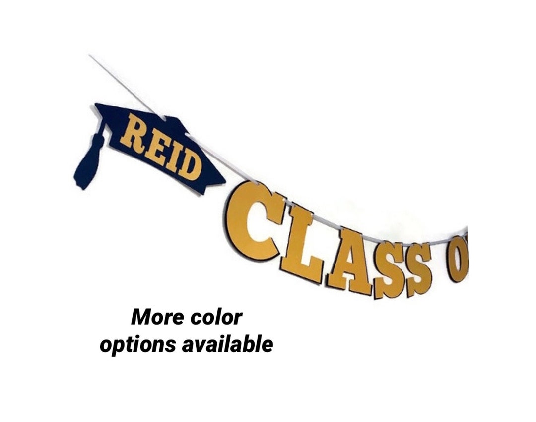 Class of 2024 Banner, Class of 2024, High School Graduation Banner ...