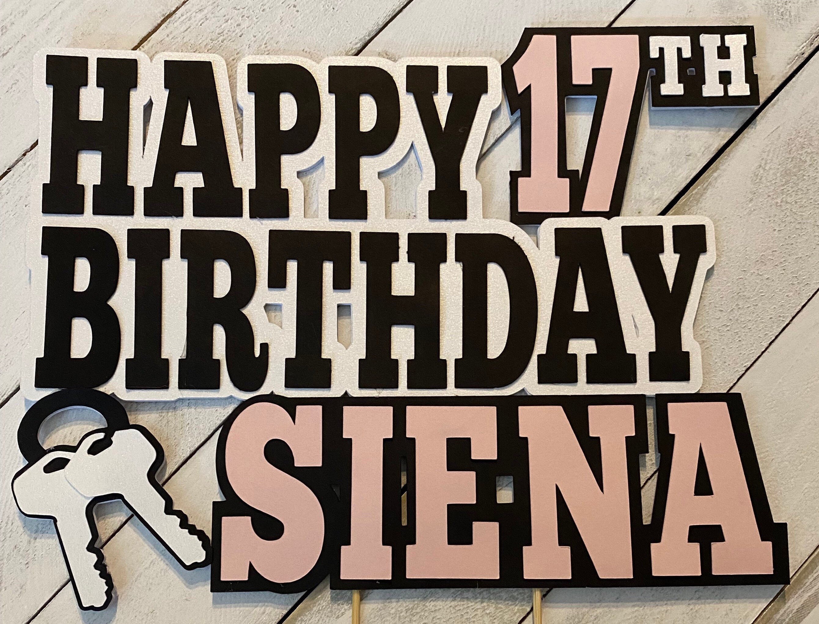 Driver License Birthday Cake Toppercake Toppernew Driver - Etsy