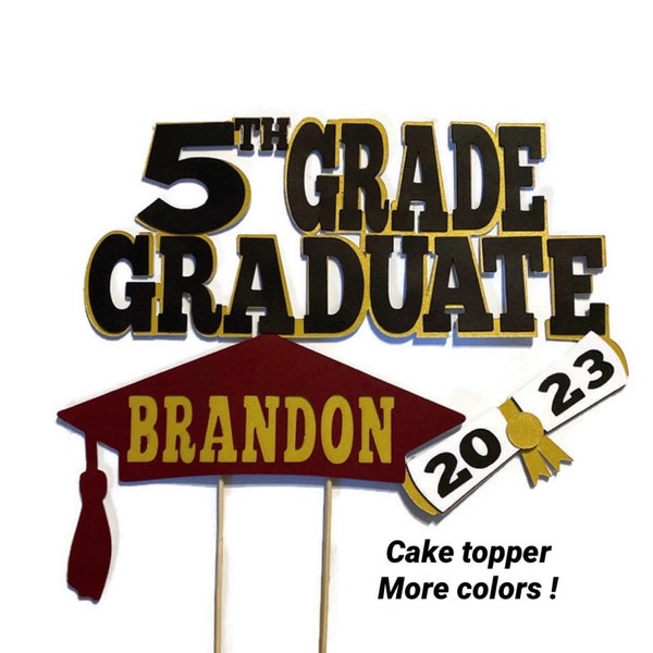 5th Grade Graduation Yard Sign - Etsy