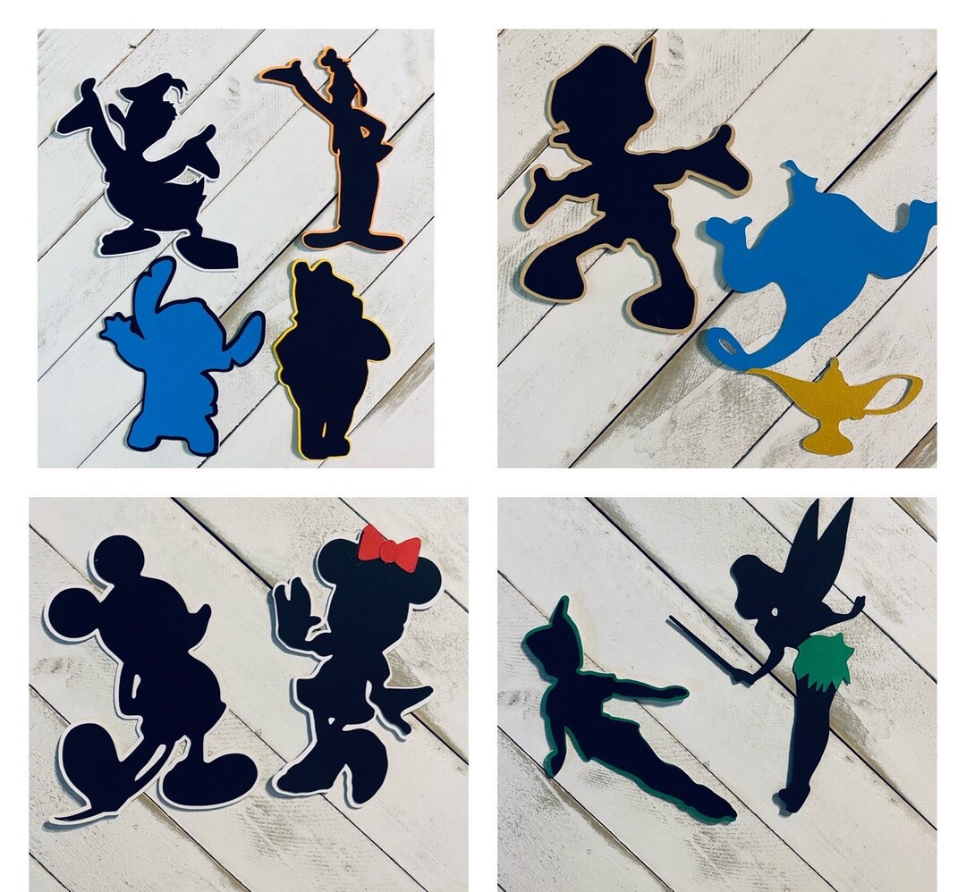 Disney Decorations ,scrapbook , Cutouts , Window Decorations, Scrapbook ...